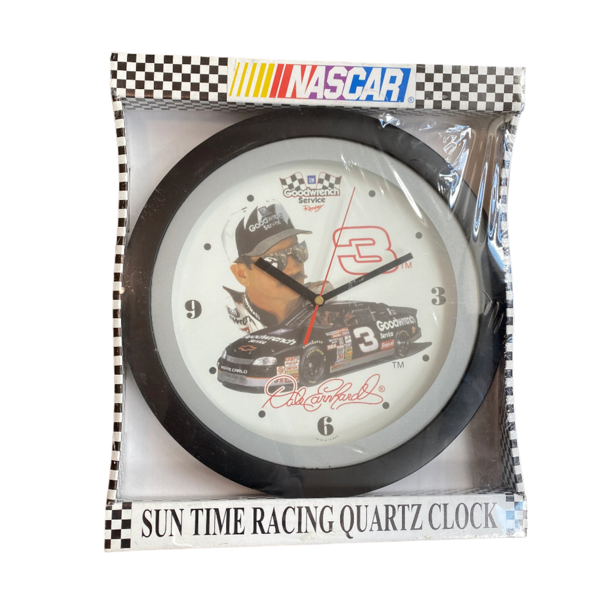 Vintage 90's Dale Earnhardt NASCAR Quartz Wall Clock – CobbleStore Vintage