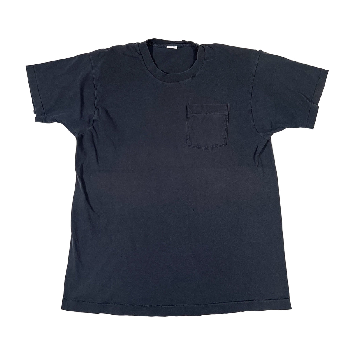 Vintage 90's Plain Black Pocket T-Shirt – CobbleStore Vintage
