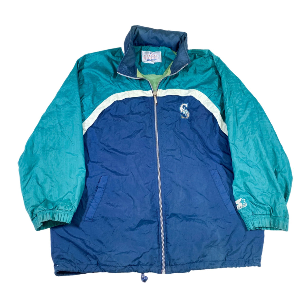 Vintage 90's Seattle Mariners Starter Windbreaker Jacket – CobbleStore ...