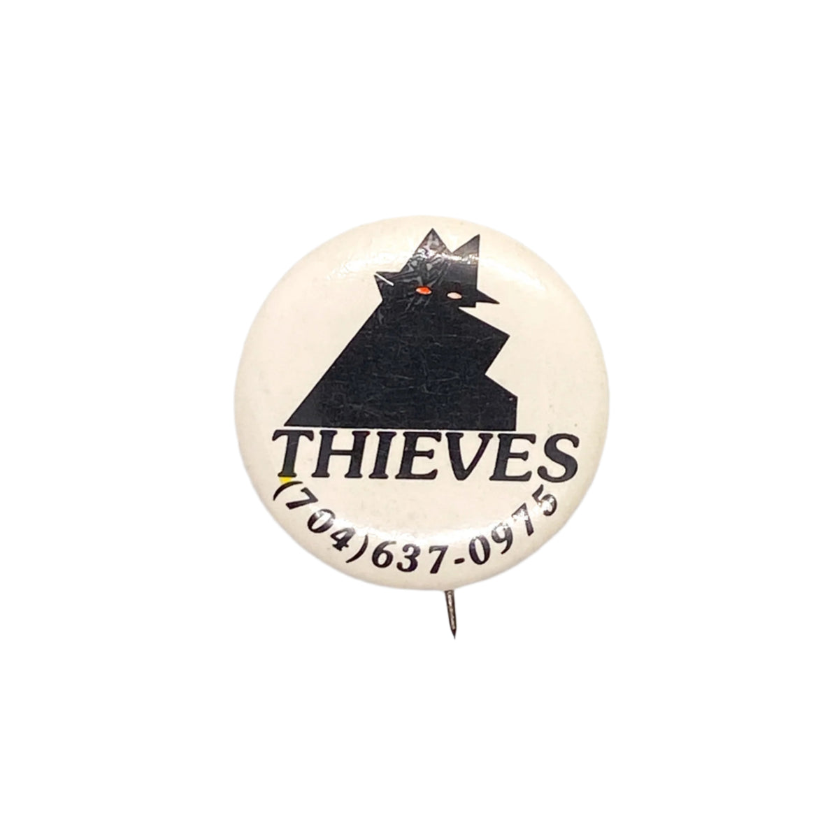 Vintage 90's Thieves Band NC Punk Rock Button – CobbleStore Vintage