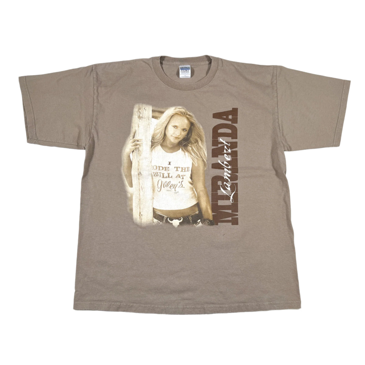 Vintage Y2K Miranda Lambert “I Rode the Bull at Gilley’s” Country T-Sh ...