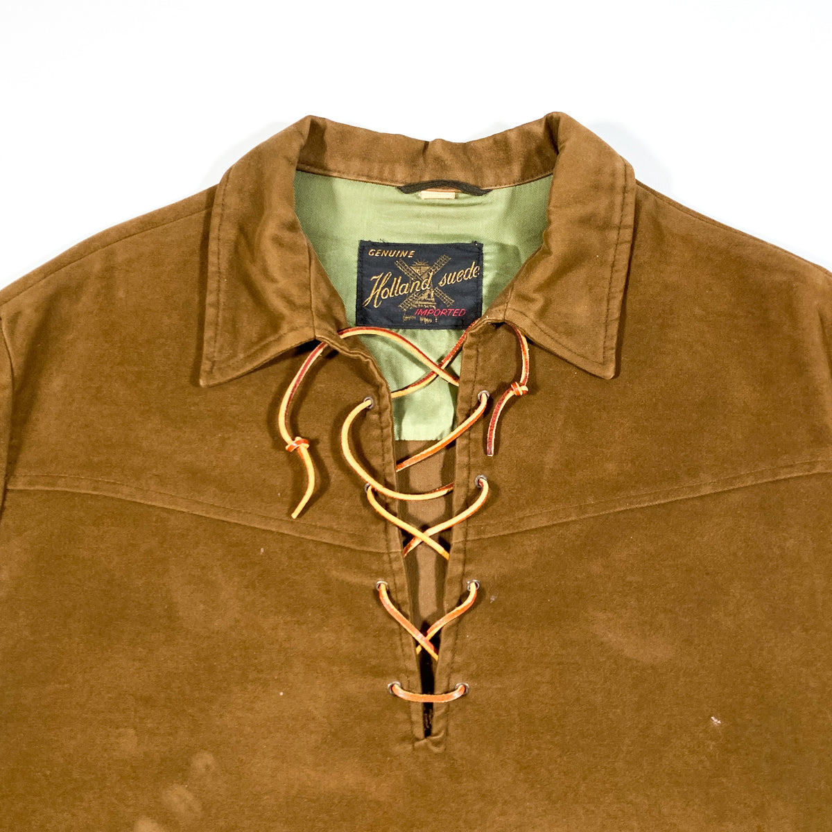 Vintage 60's Holland Suede Hague Ray Marshall Smock – CobbleStore Vintage