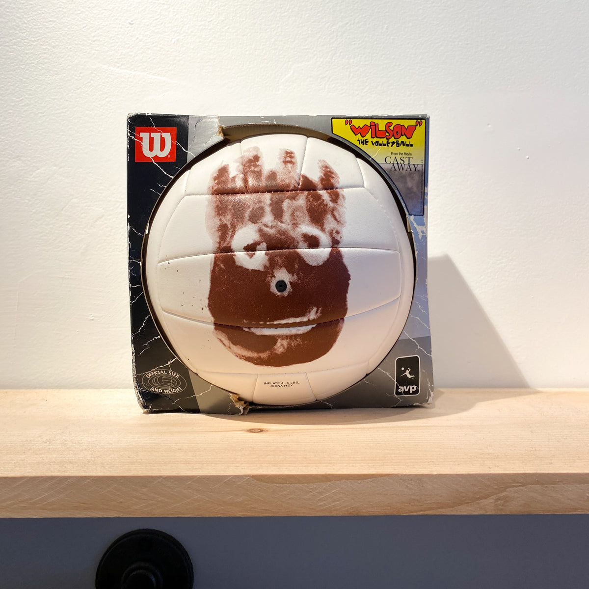 Vintage 2001 Cast Away "Wilson" Movie Promo Volleball – CobbleStore Vintage