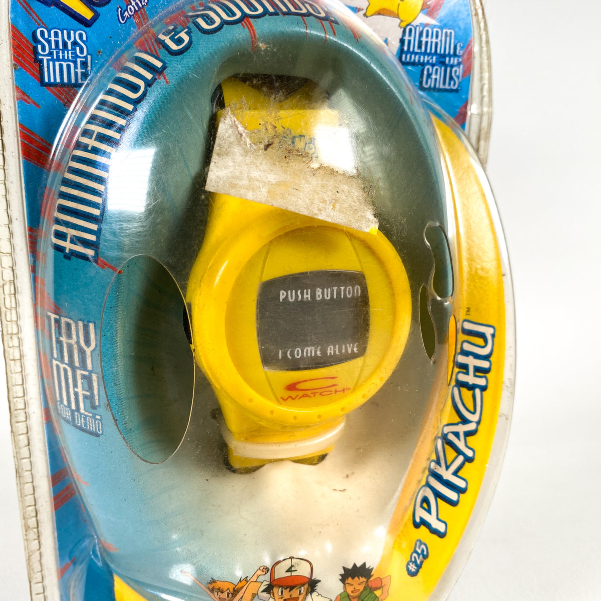 Vintage 1999 Pokemon Pikachu Animated C-Watch Wrist Watch – CobbleStore ...