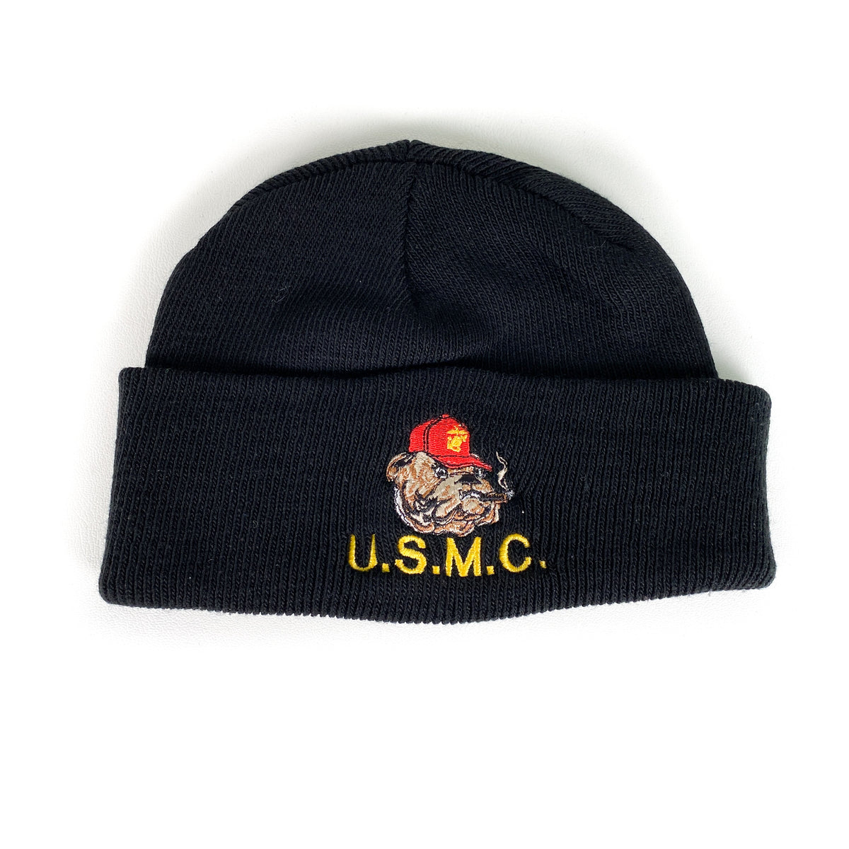 Vintage 90's USMC Bulldog Beanie – CobbleStore Vintage