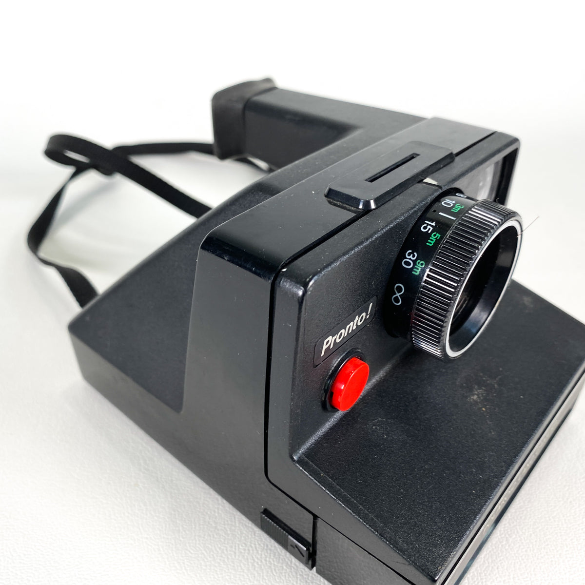 Vintage 80's Polaroid 600 Pronto! Black Instant Film Land Camera ...