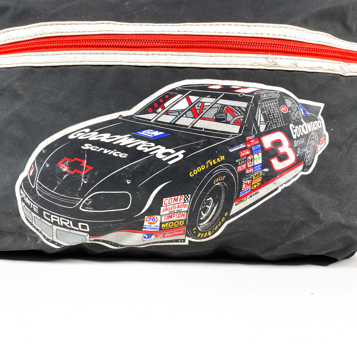 Vintage 80's Dale Earnhardt Race Car Nascar School Backpack ...