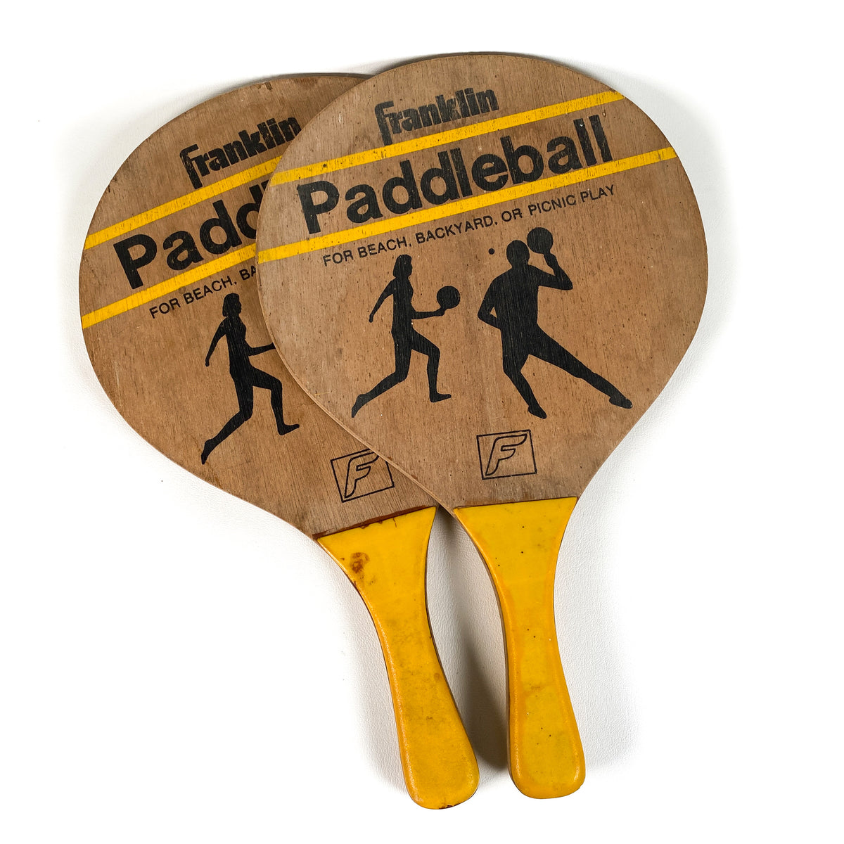 Vintage 80's Franklin Wooden Paddleball Paddle Set – CobbleStore Vintage
