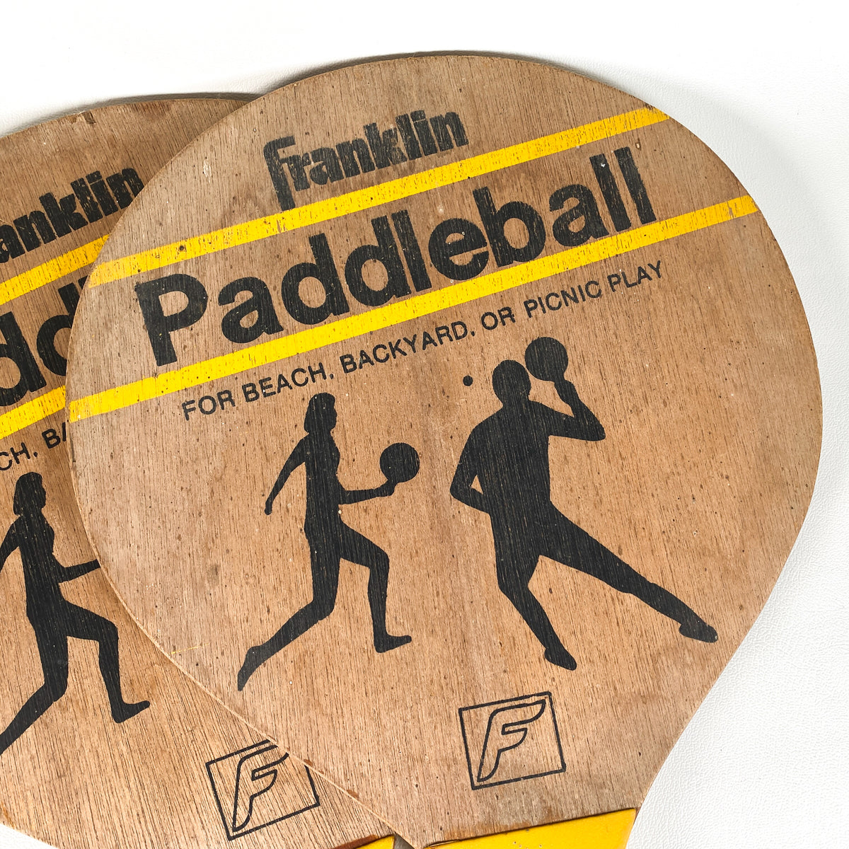 Vintage 80's Franklin Wooden Paddleball Paddle Set – CobbleStore Vintage