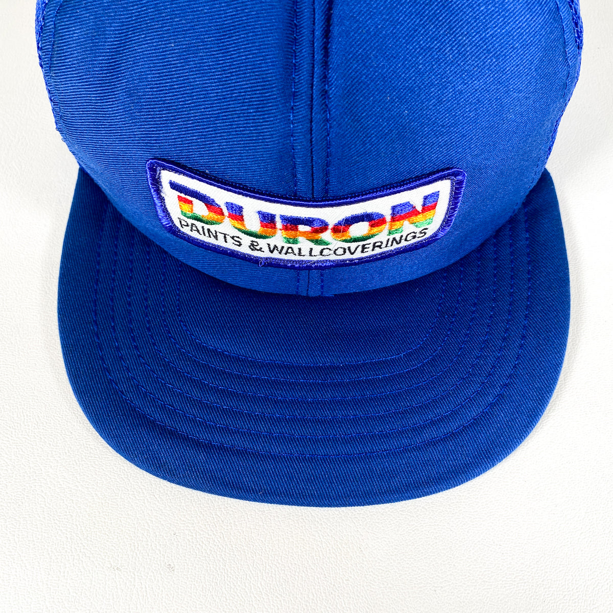 Vintage 90's Duron Paints and Wallcoverings Blue USA Made Patch Trucke ...