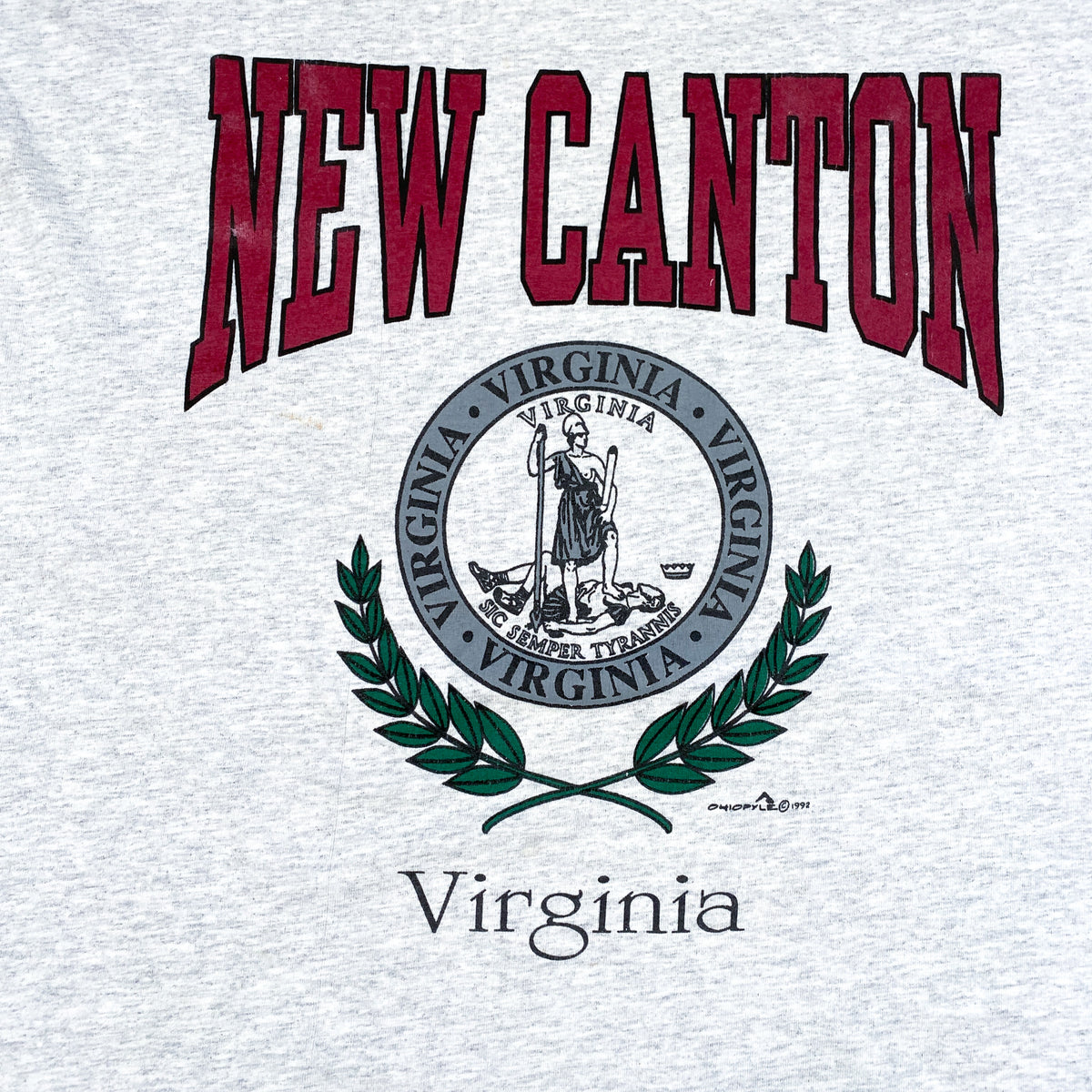 Vintage 1992 New Canton Virginia Tourist T-Shirt – CobbleStore Vintage