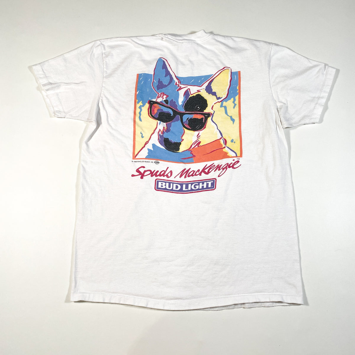 Vintage 1988 Bud Light Spuds MacKenzie T-Shirt – CobbleStore Vintage