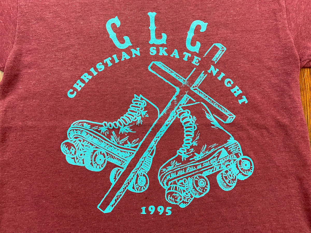 Vintage 90's Christian Skate Night Religious Roller Skate Petersburg V ...