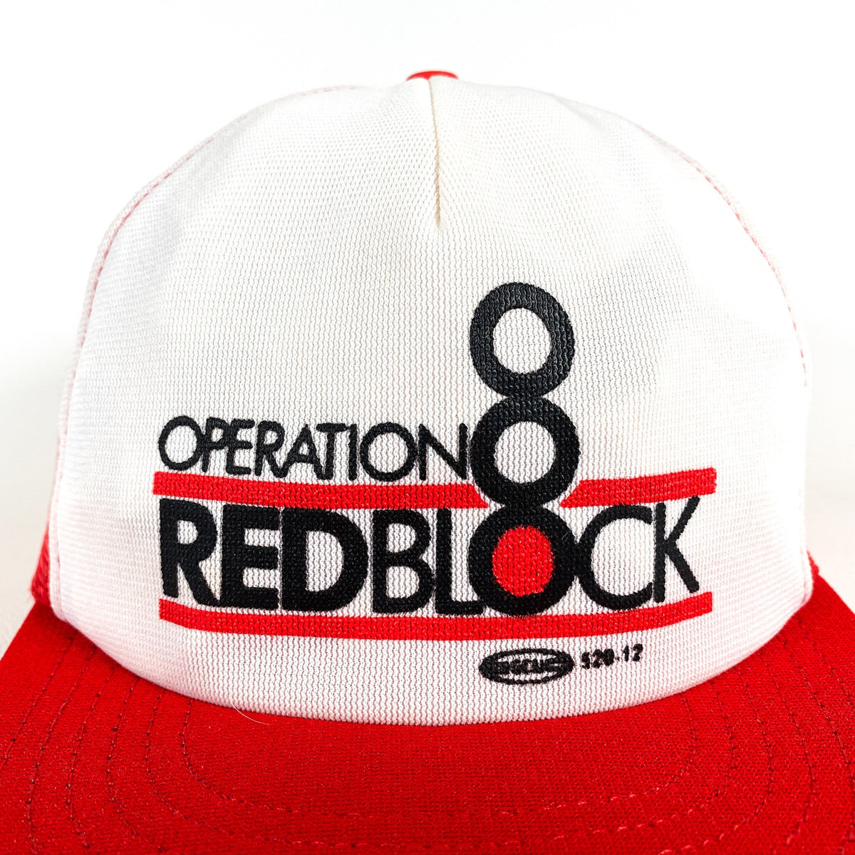 Vintage 90's Amtrak Operation Red Block Trucker Hat – CobbleStore Vintage