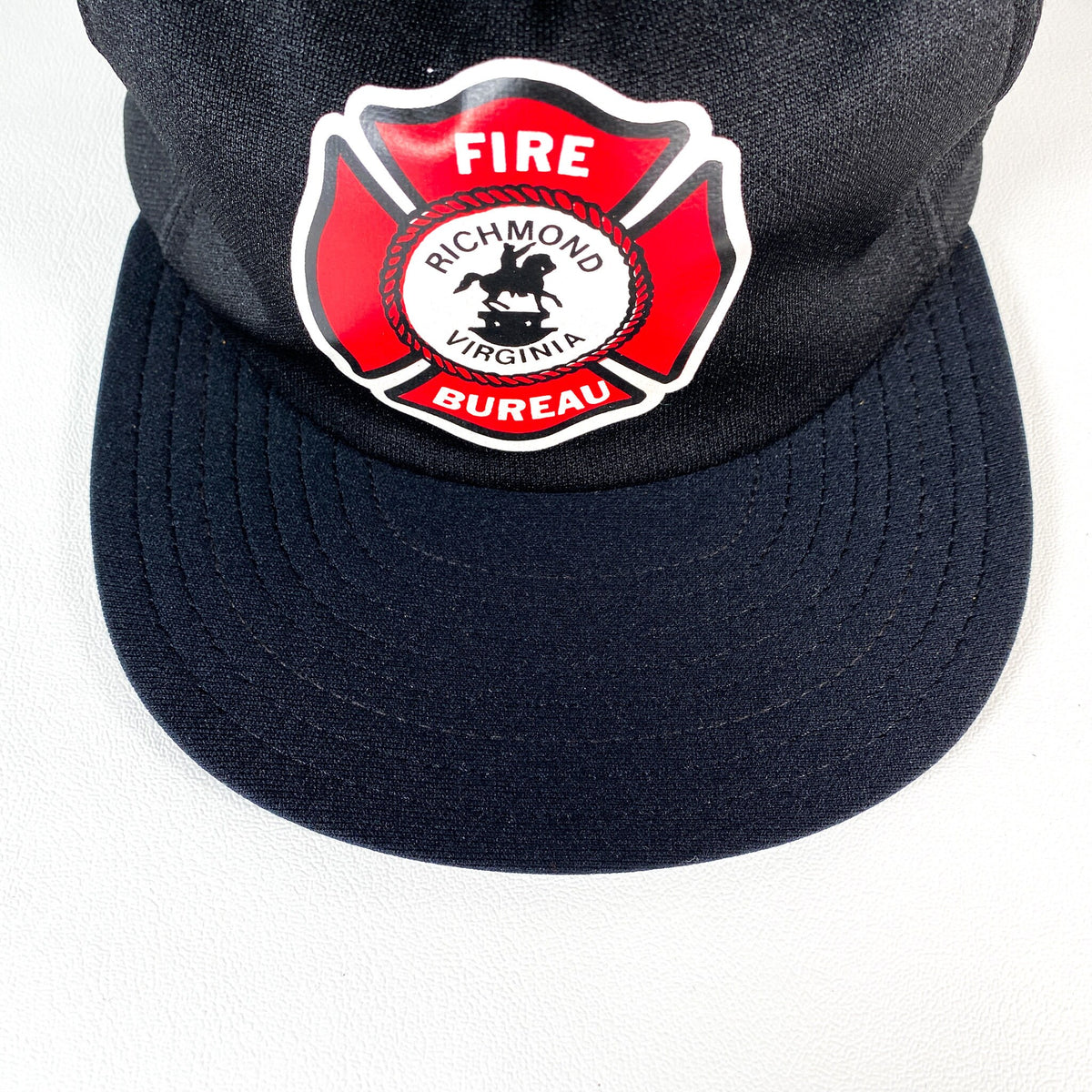 Vintage 80's Richmond Fire Dept RVA Made in USA Trucker Hat ...