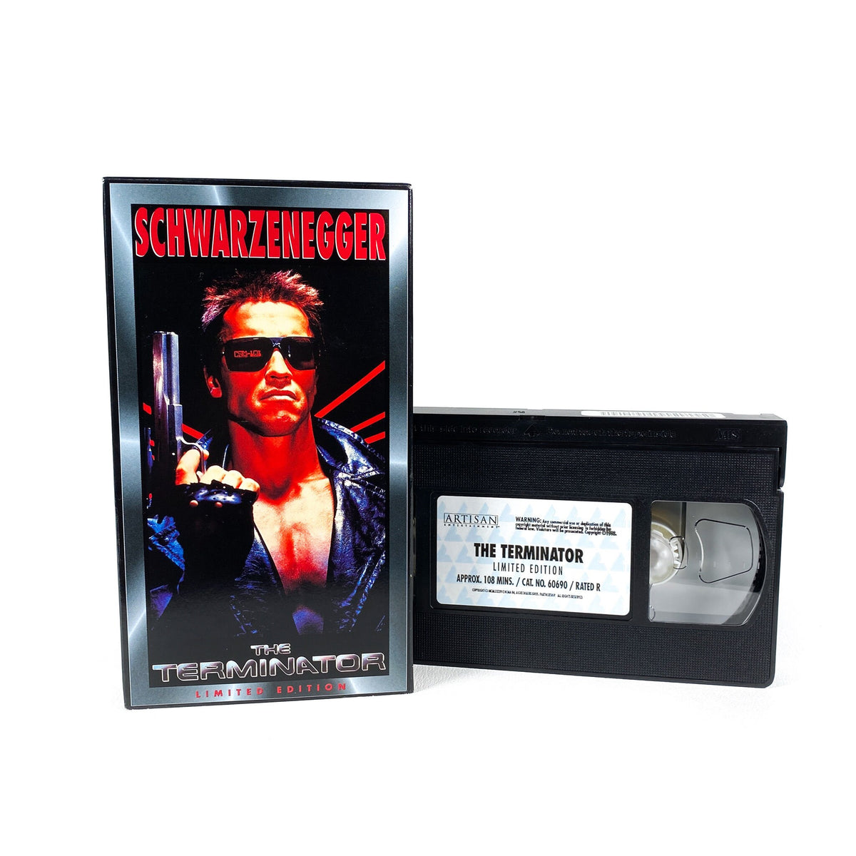 Vintage 1998 Terminator VHS Tape Action – CobbleStore Vintage