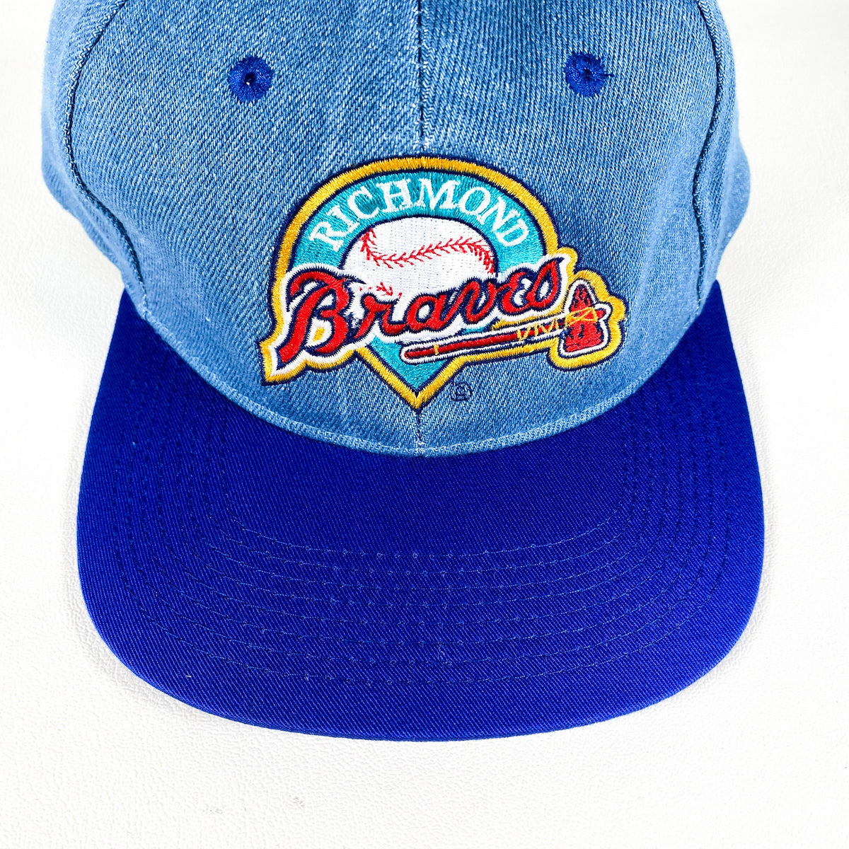 Vintage 90's Richmond Braves K95 Aramark Baseball Hat – CobbleStore Vintage